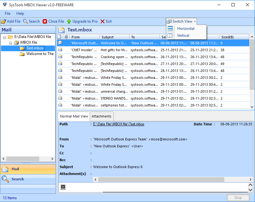 MBOX Viewer Standalone Tool to Open & Read MBOX File Emails